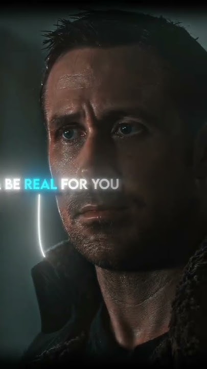 ||You are real ️for me|| Blade runner ️‍🩹2049||Vøj&Narvent- Memory Reboot(slowed reverb)# ...