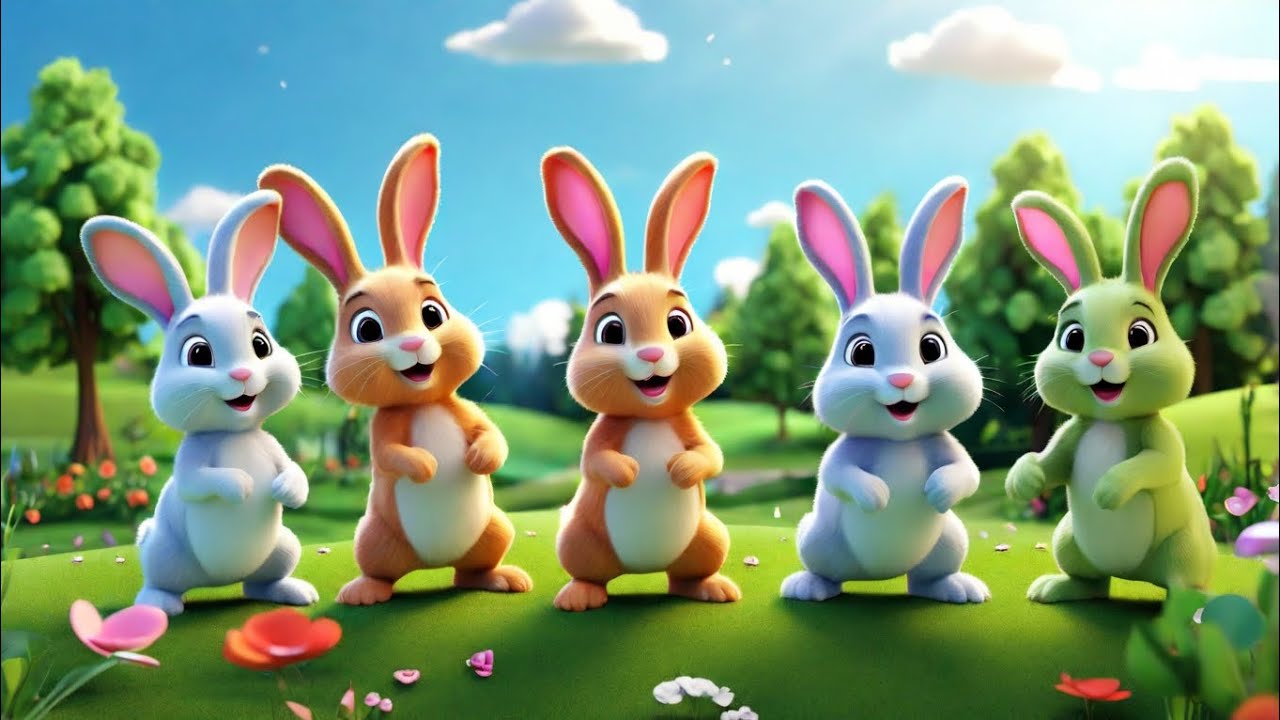 The Beautiful Rabbits | Nursery Rhymes & Kids Songs | Baby Songs - YouTube