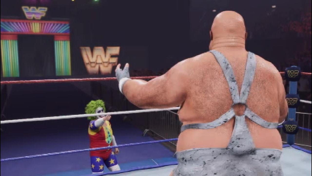 WWF SUPERSTARS 1994 DOUBLE MAIN EVENT - PART 2 -Doink The Clown vs ...