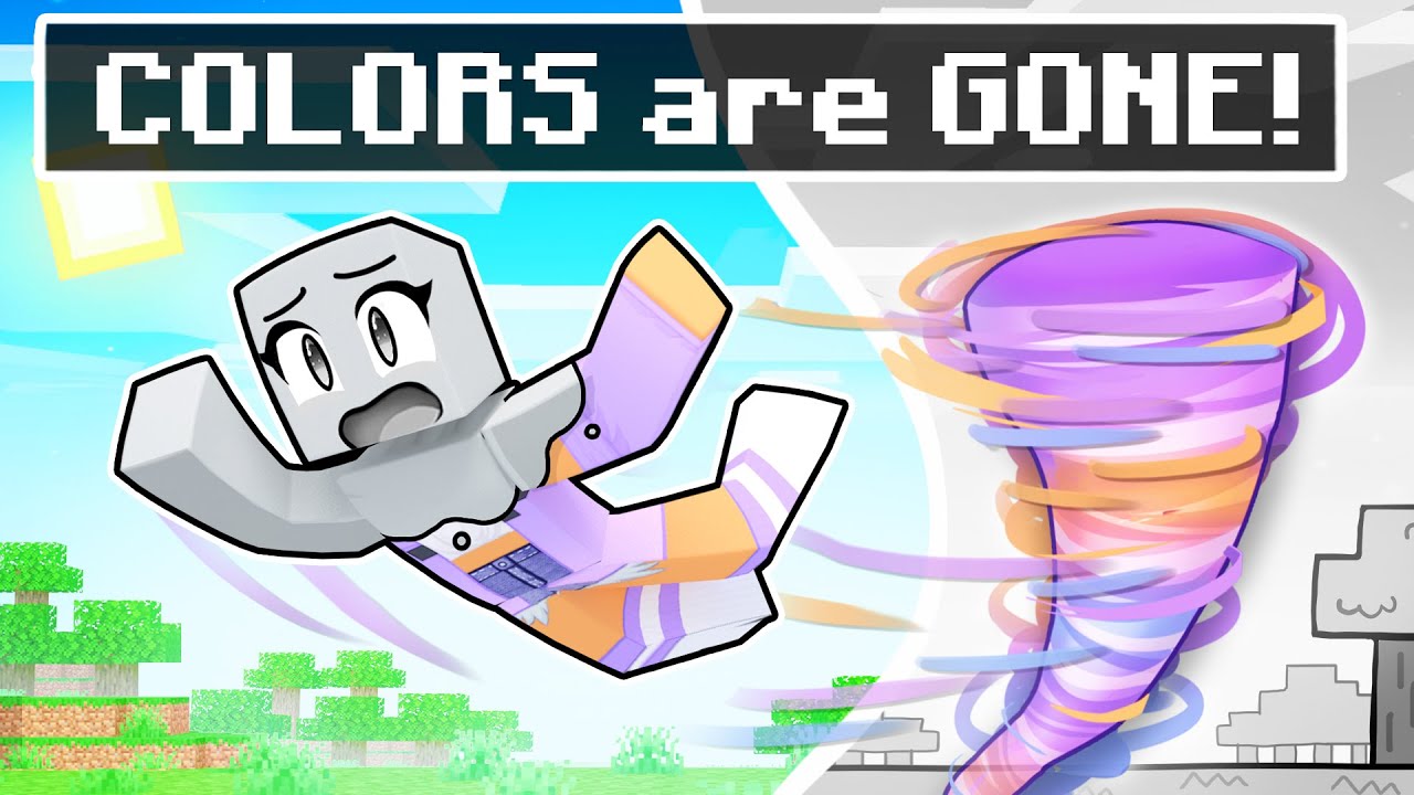 Aphmau's COLORS are GONE in Minecraft! - YouTube