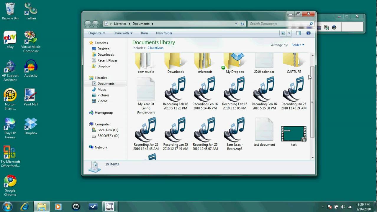 Desktop Navigation in Vista/Windows 7 for Beginners - YouTube