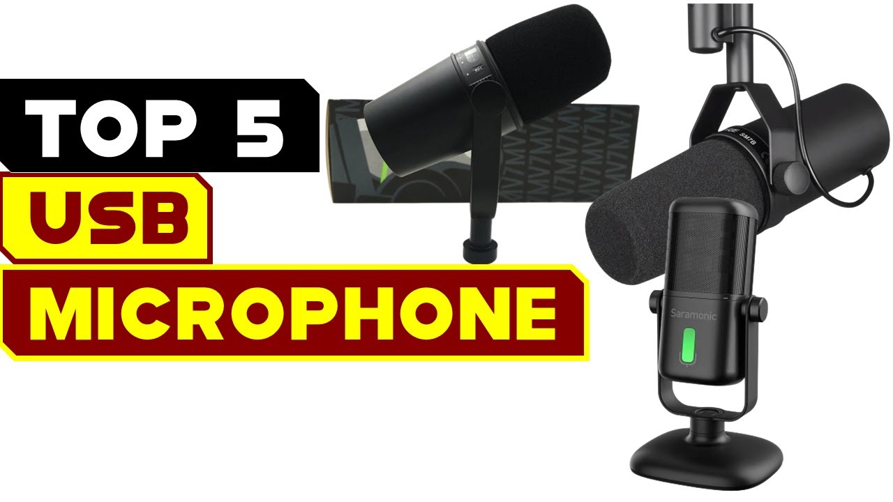 Top 5 Best USB Microphones Reviews & Recommendations for 2024 - YouTube