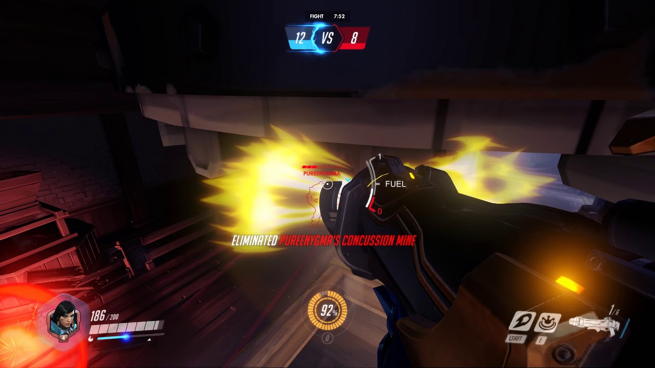 Overwatch Blitz (9/29/17), Match 2 - YouTube