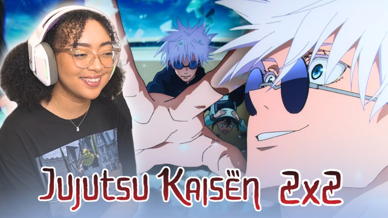 GOJO SO COOL 🤩 Jujutsu Kaisen Season 2 Episode 2 REACTION!! - YouTube
