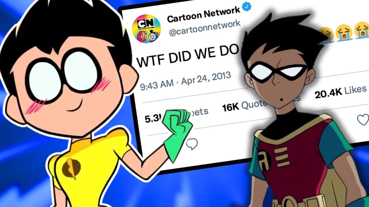 How Teen Titans Go! RUINED ROBIN - YouTube