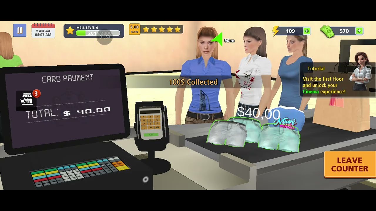 Mall & Fast Food simulator Day 2 Toy Store Opening - YouTube