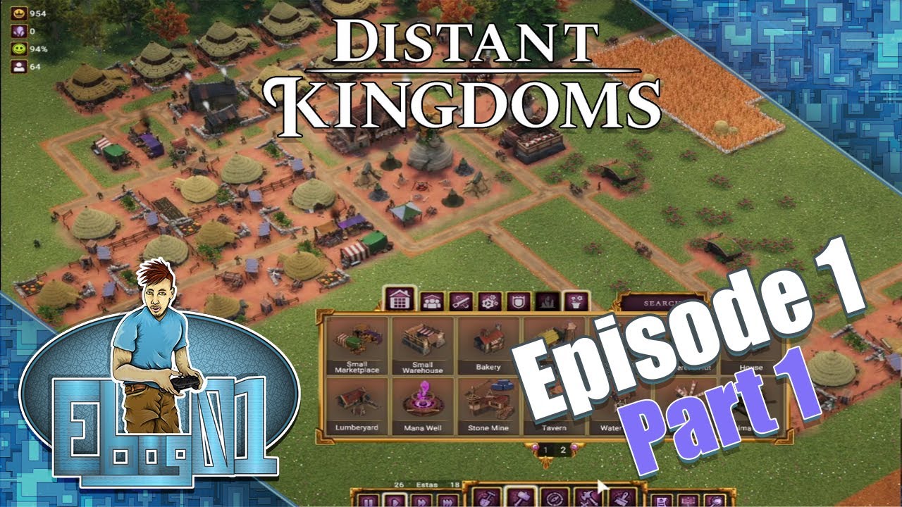 Distant Kingdoms Gameplay - Ep1 PT1 - City builder 2021 - Fantasy City Builder - Strategy Games ...
