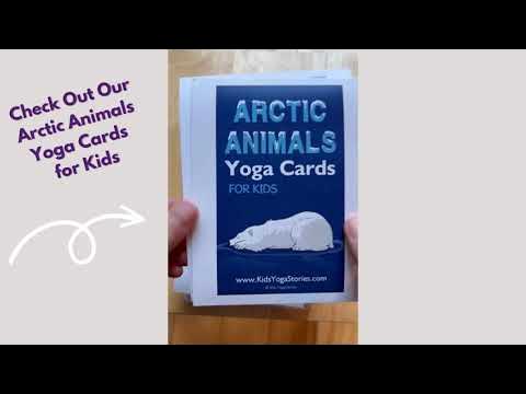 Product Video - Arctic Animals Yoga Cards for Kids - YouTube