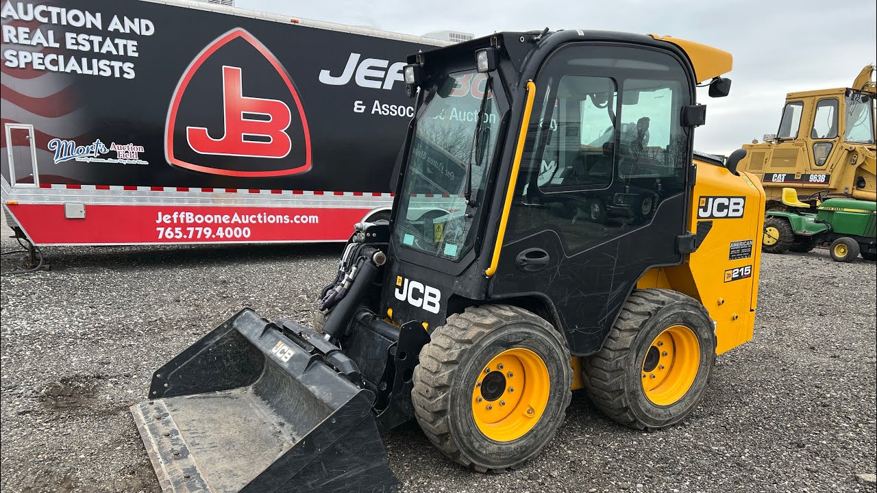 Lot 1031 May 2024 - JCB 215 T4 Super Skid Steer Loader - YouTube