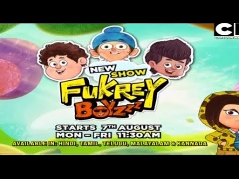 New Show [ Fukrey Boyzzz ] Starts 7th August on Cartoon Network India ...