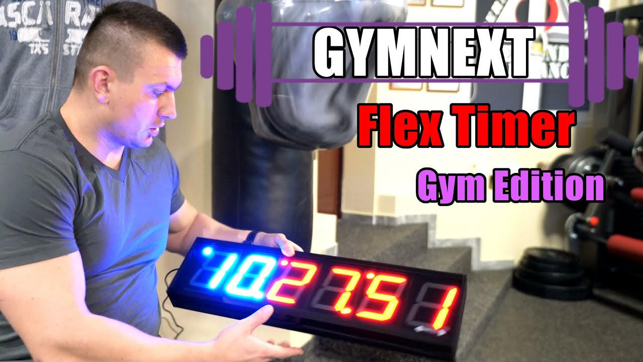 Recenzja GymNext Flex Timer - Gym Edition | Review and Unboxing - YouTube
