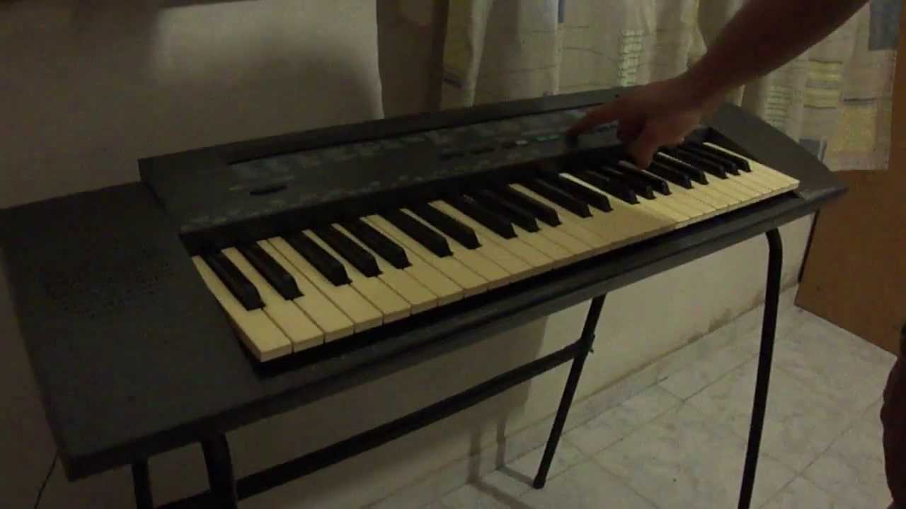 Yamaha Psr 100 - YouTube