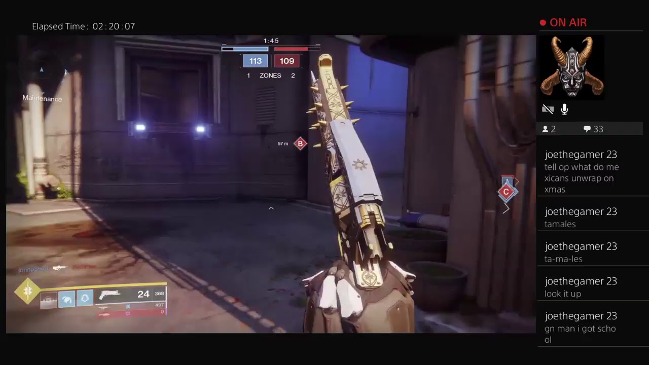 Destiny 2 stream having some fun drinking 321 yeah - YouTube