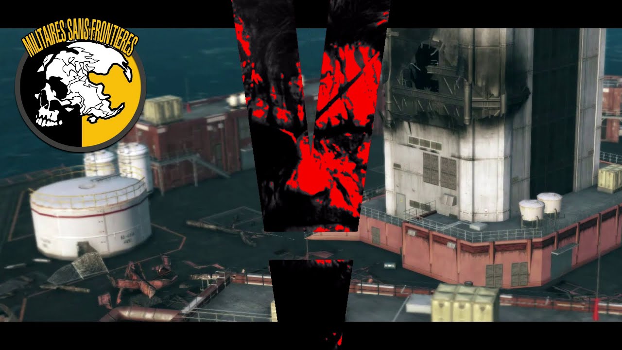 MGSV:TPP - Wrecked Mother Base Map (Militaires Sans Frontières) - YouTube