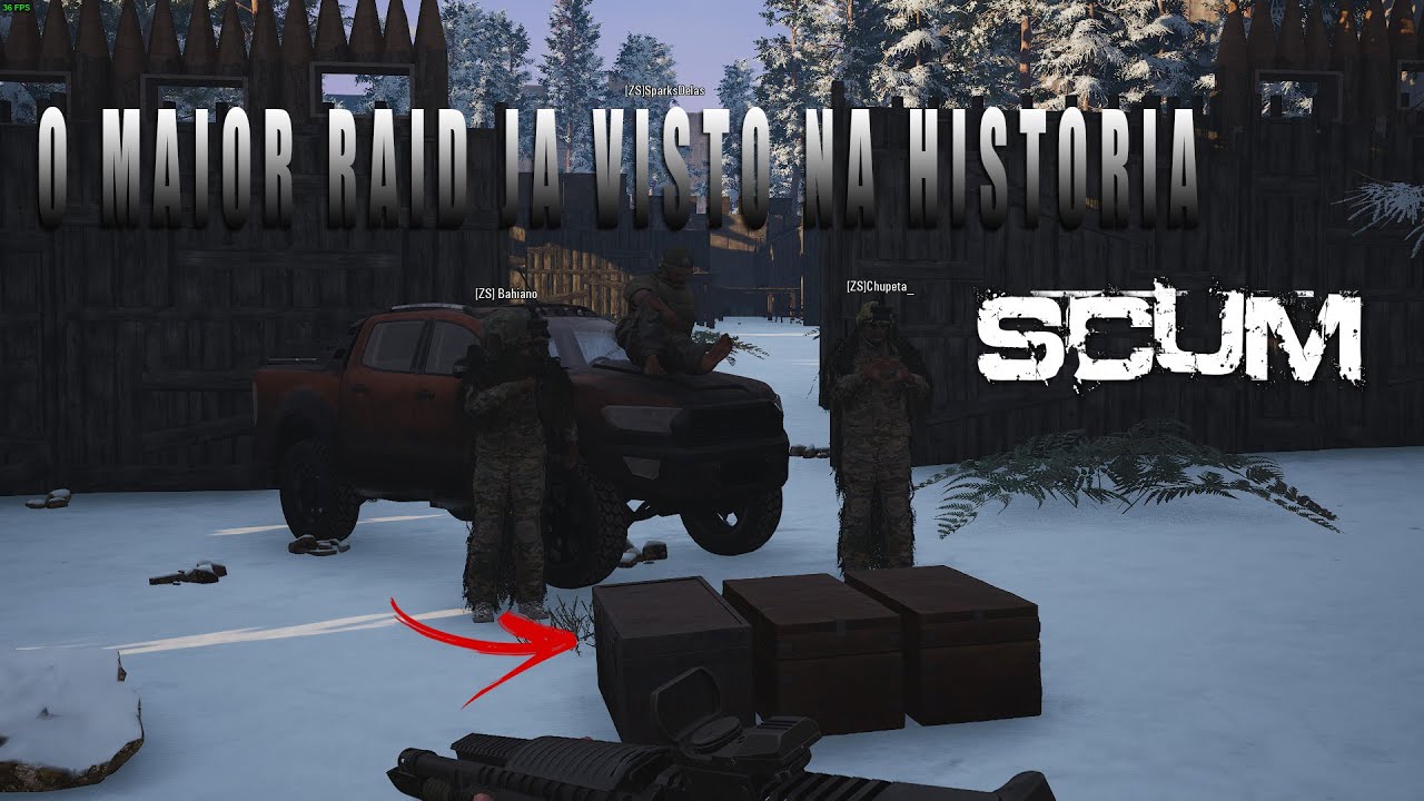 GASTEI 12 C4 NESSA BASE! O MAIOR RAID DE TODOS OS TEMPOS-SCUM- - YouTube