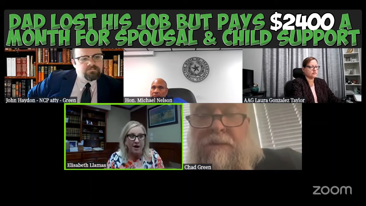 Dad Lost His Job but Pays $2400 a Month for Spousal and Child Support ...