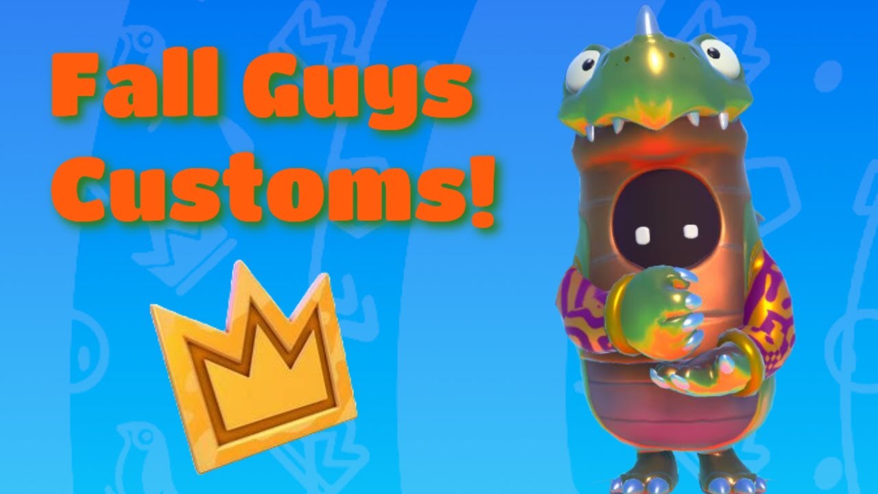 [LIVE] FALL GUYS CUSTOMS - YouTube