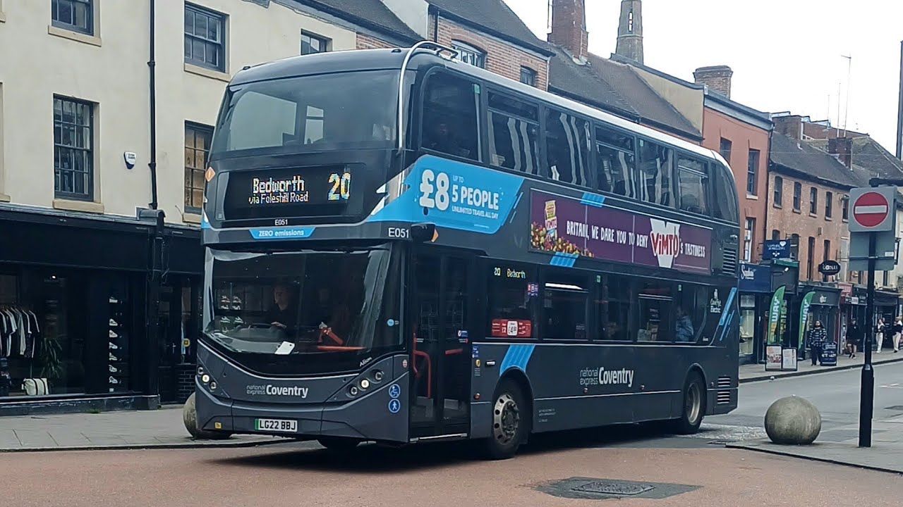 Wheel clonking NXCV - E051 (LG22 BBJ) - Route 20 - YouTube