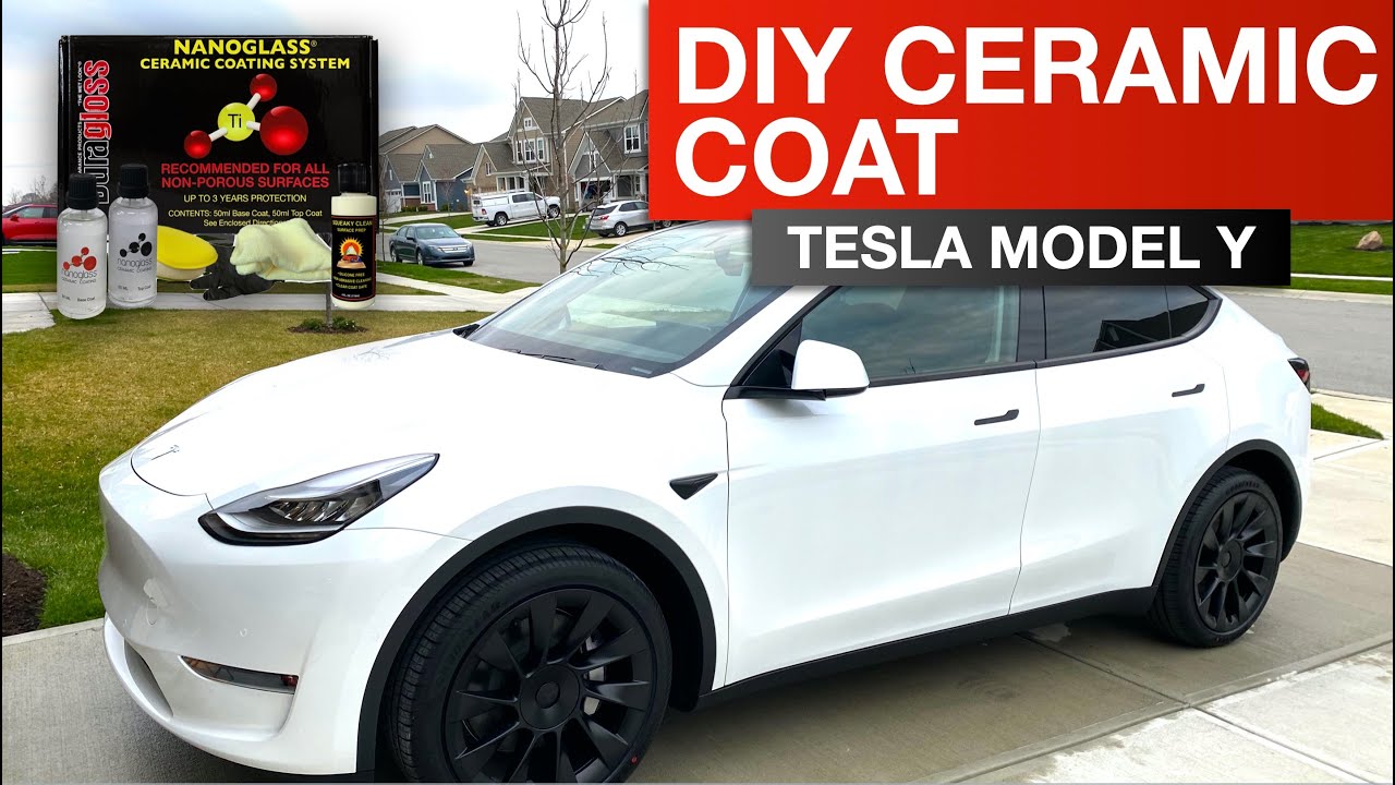 Tesla Model Y - DIY Ceramic Coat - YouTube
