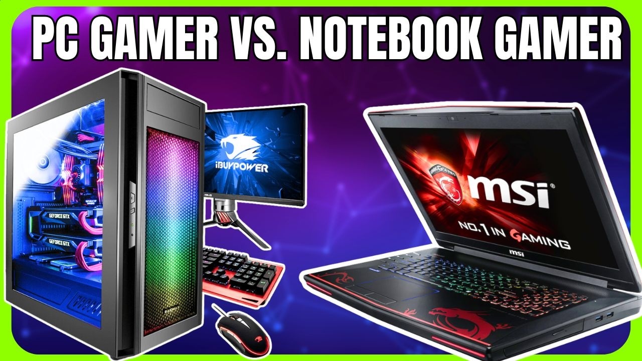 PC Gamer vs Notebook Gamer: Qual Vale a Pena? Análise - YouTube