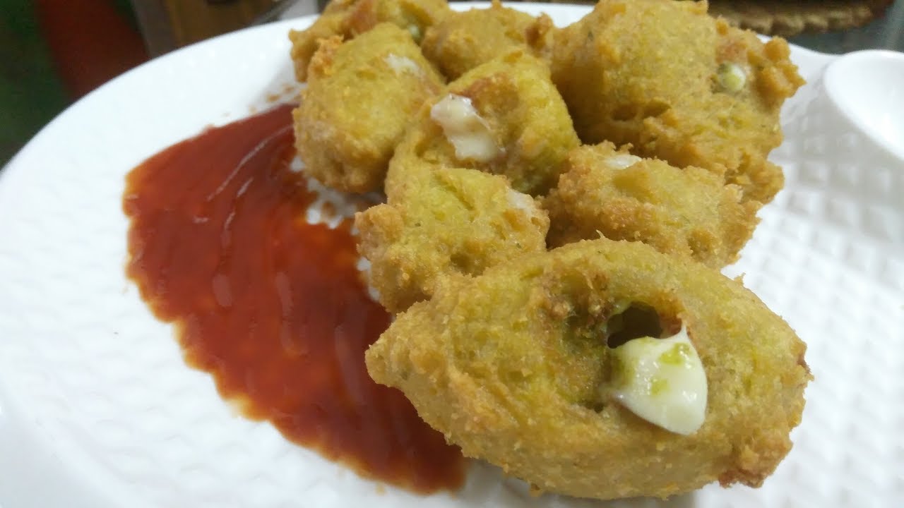 Cheese Sandwich Pakoda ... Party snacks - YouTube