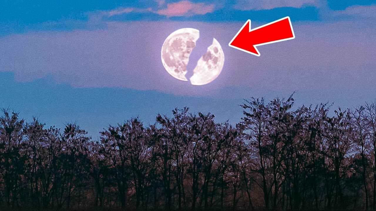 What If the Moon Split in Two || Crazy 'What If' Scenarios by Bright ...