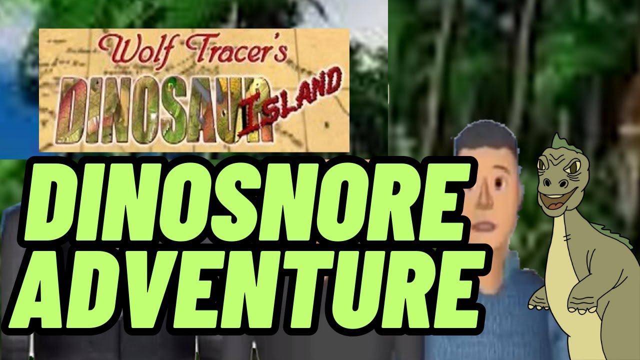 Wolf tracer's dinosaur island: A Dinosnore adventure - YouTube