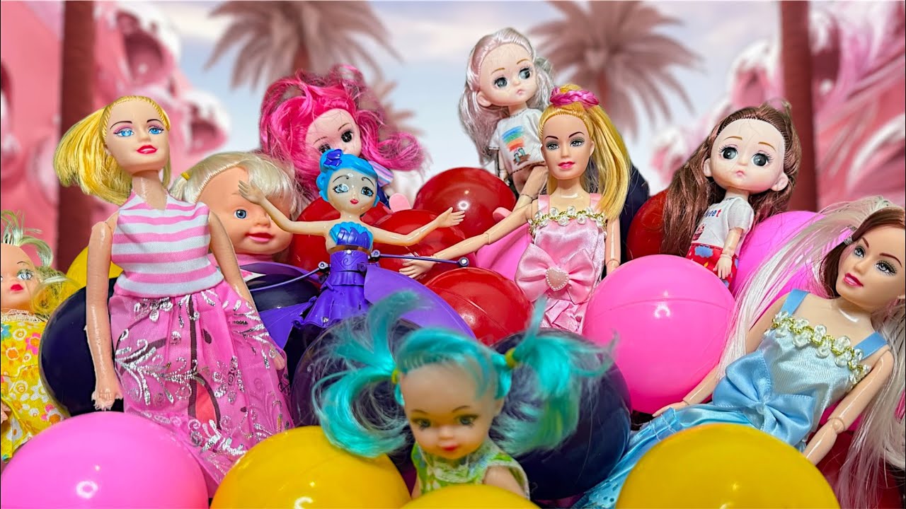 Barbie girls hide and seek playing time - YouTube
