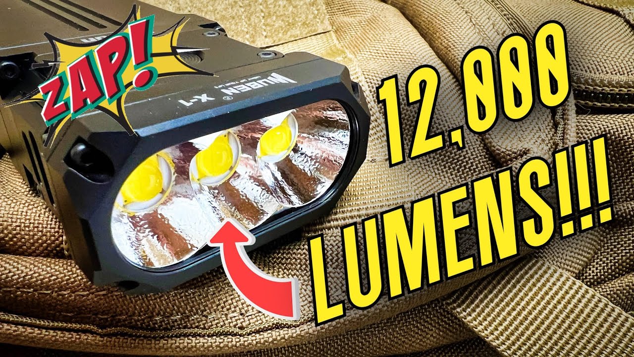 X1 Falcon Flashlight by Wuben | Lighting Up Your World - YouTube