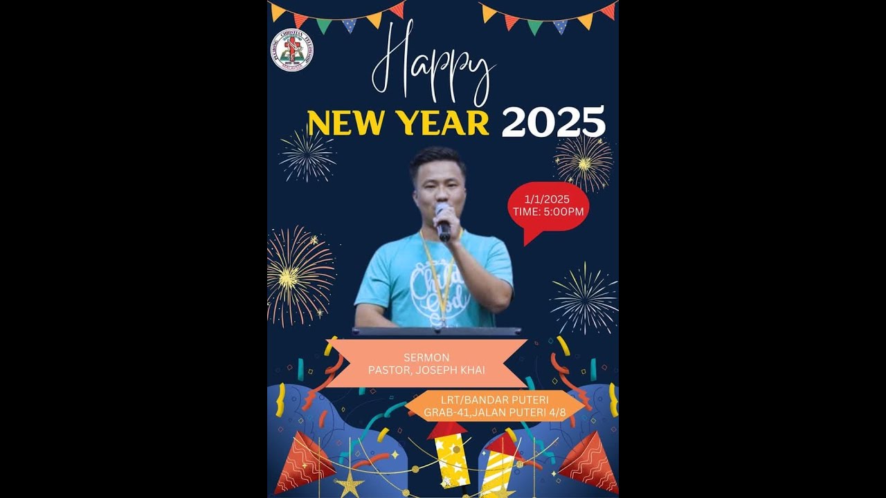 HAPPY NEW YEAR SERVICE \\ 1 JAN 2025 \\ - YouTube