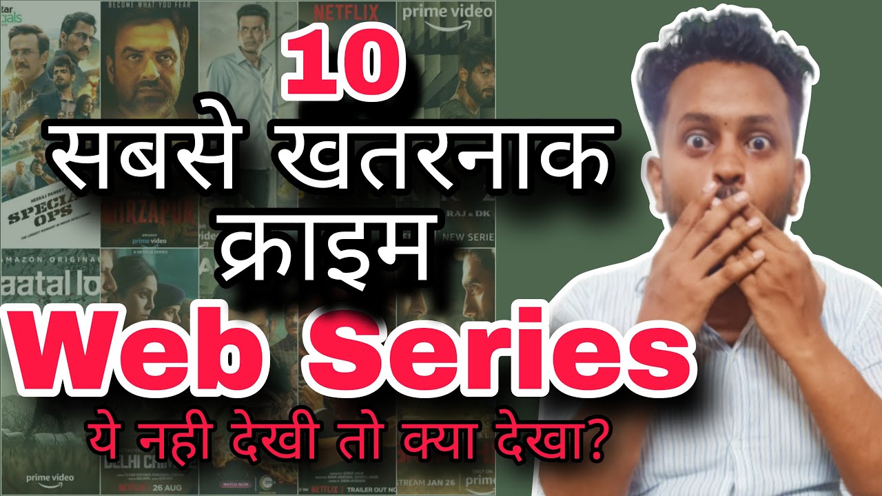 top 10 crime web series in hindi | crime webseries | The Aasif | # ...