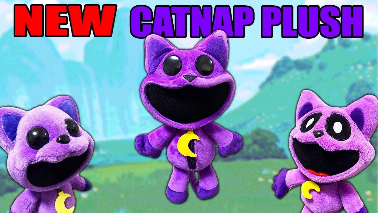 A NEW CATNAP PLUSH WAS JUST RELEASED!? | Poppy Playtime Phatmojo CatNap ...