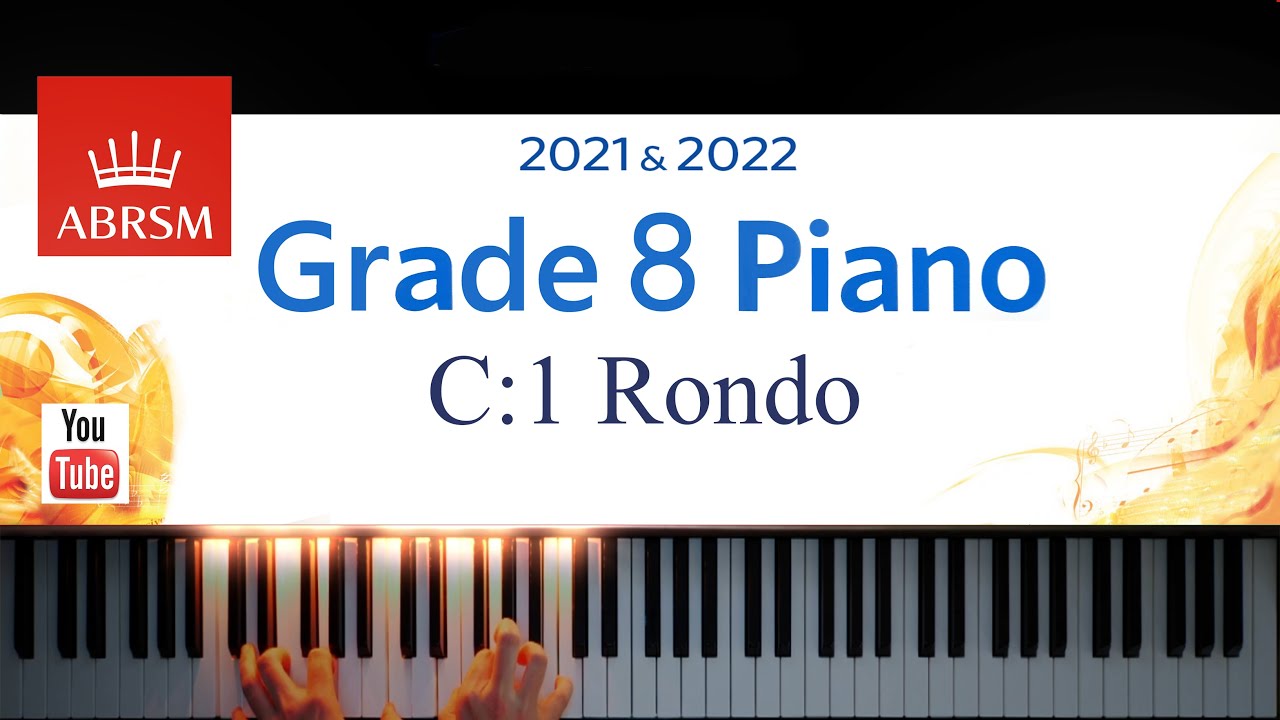 ABRSM 2021-2022 Grade 8, C:1. Rondo ~ B. Bartók. Piano exam piece - YouTube