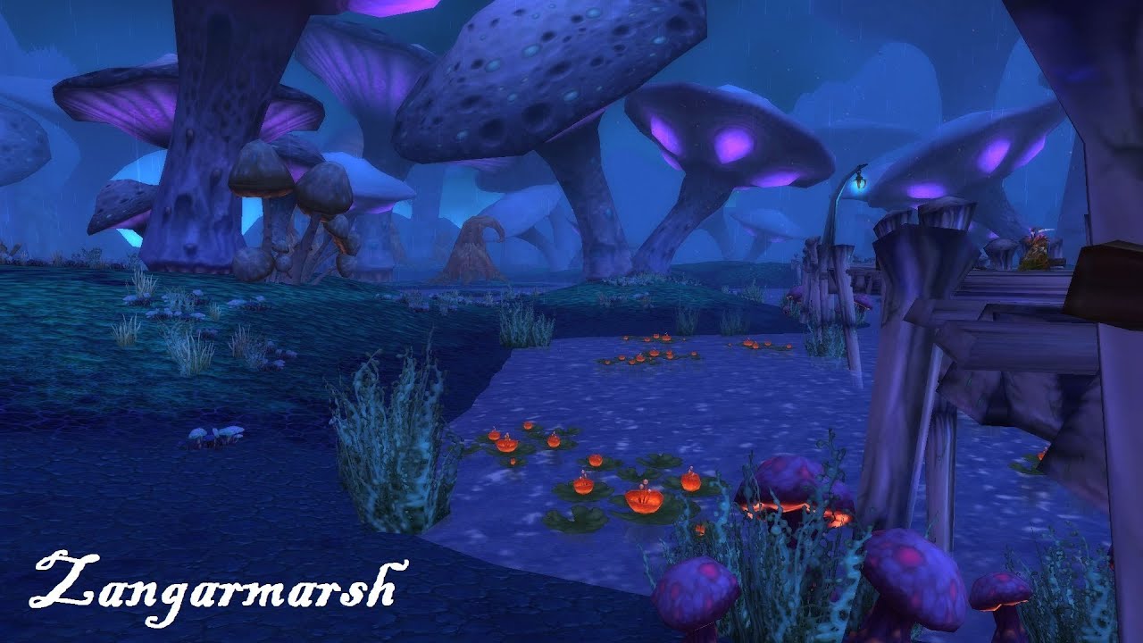 ASMR/Relaxation: WoW Walks - Zangarmarsh - YouTube