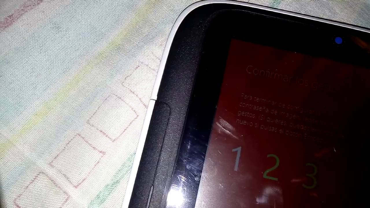 Como ponerle patron a una tablet de la sep - YouTube