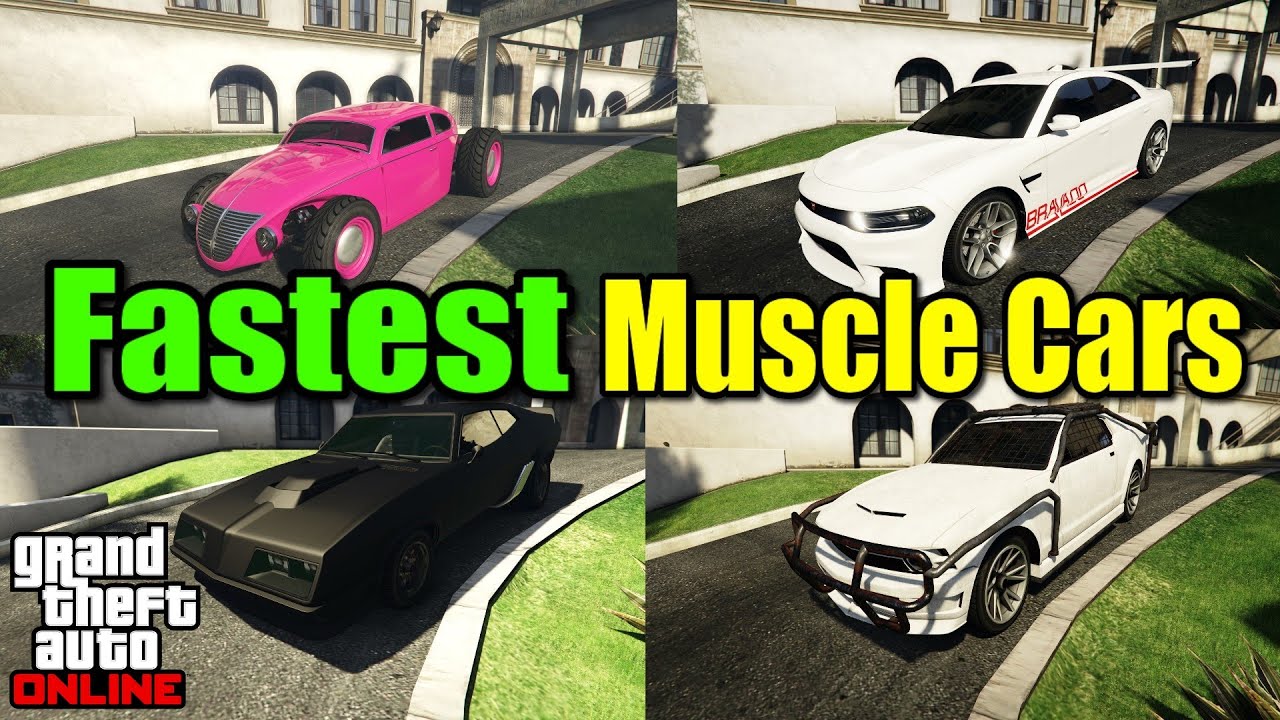 Top 5 Fastest Muscle Cars In GTA 5 Online (2023) - YouTube