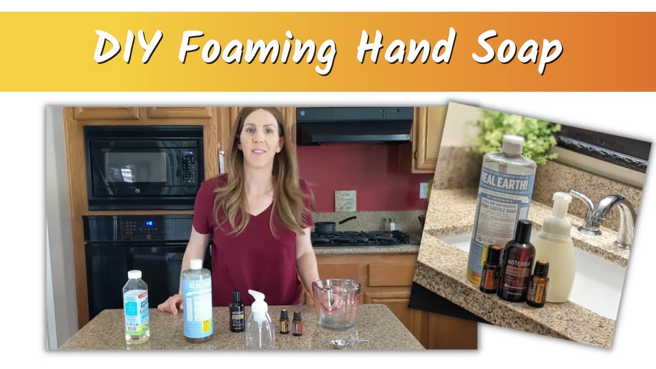 How to make natural hand soap | Easy hand soap recipe - YouTube