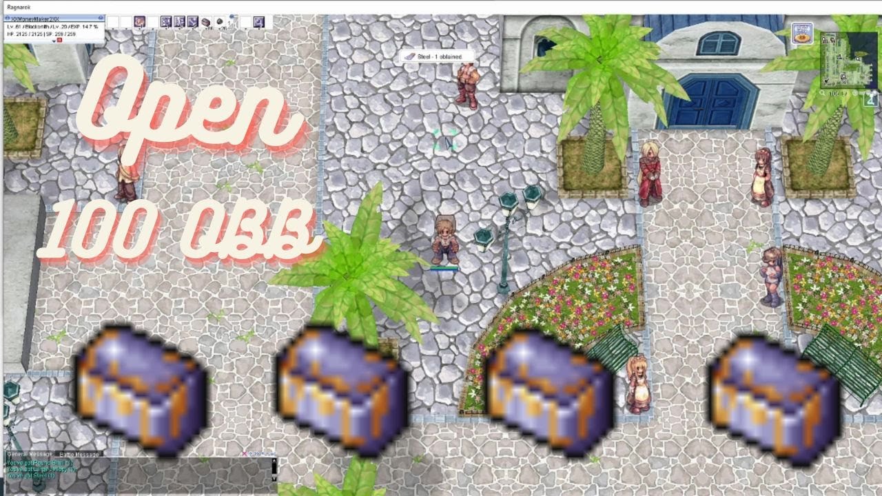 Ragnarok Online - Open 100 Old Blue Box - YouTube