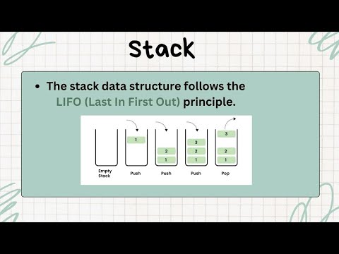 Stack implementation using array in c++ (بالعربى) - YouTube