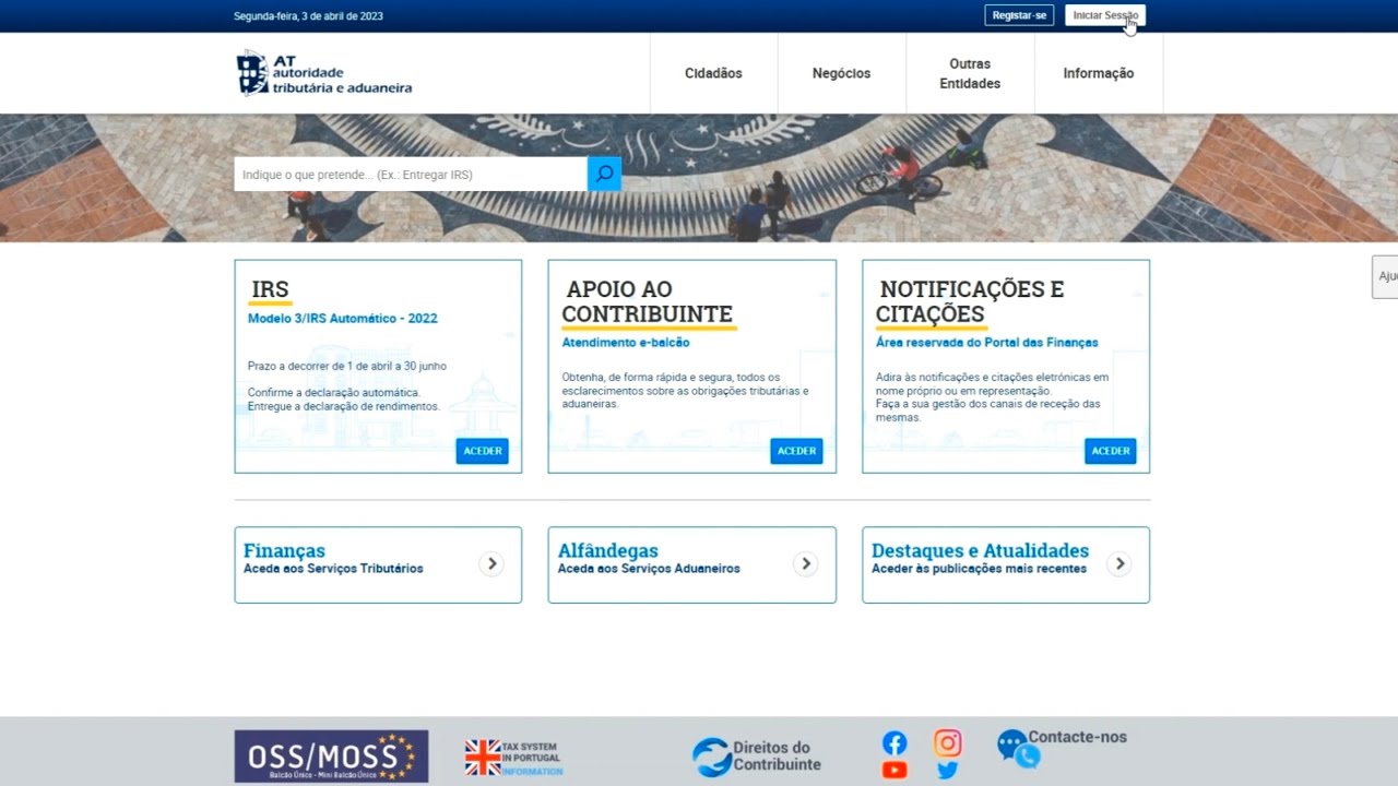 Como fazer a primeira declaração de IRS em Portugal - YouTube