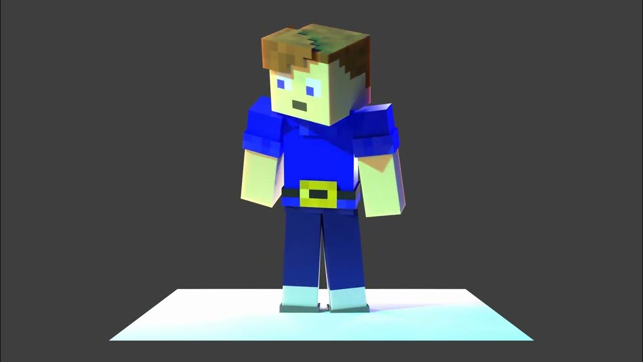 Blender Minecraft Trailer/Minecraft: Dungeons Cutscene Style Animation ...