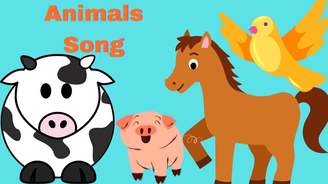 Animals Song Nursery Rhymes - YouTube