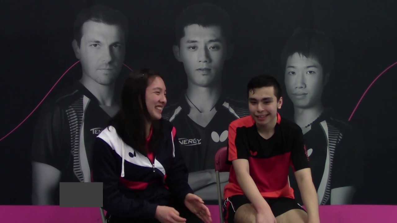 2018 Butterfly Canada Cup Jeremy Hazin Interview - YouTube