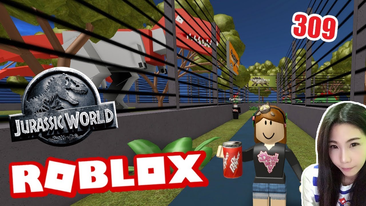 Roblox Ep.309 Tycoon สร้างสวนไดโนเสาร Jurassic World | พี่เมย์ ...