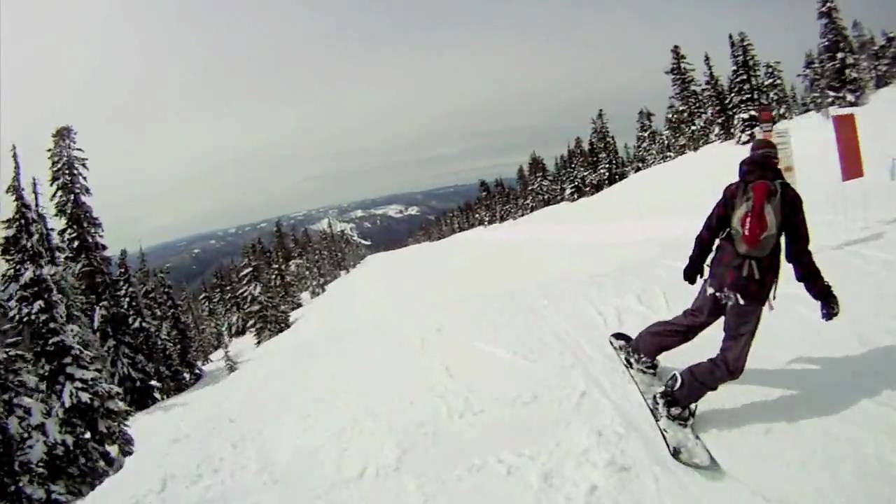 Snowboarding at Timberline, OR (GoPro HD) - YouTube