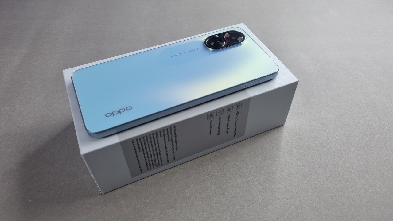 Oppo A18 Unboxing & Camera Test | Retail Unit | Glowing Blue Color ...