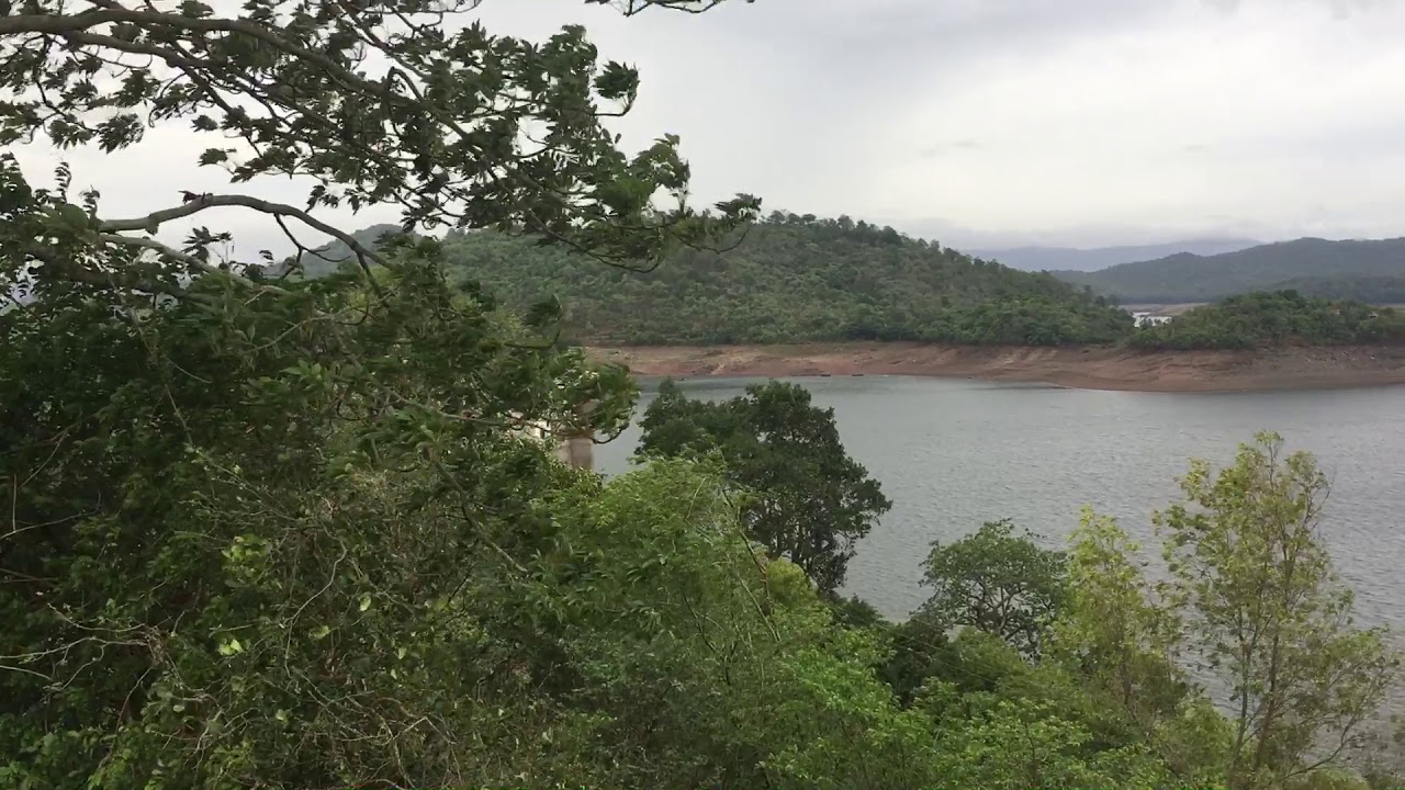 Backwaters of Bhadra Reservoir Project As seen by JP - YouTube
