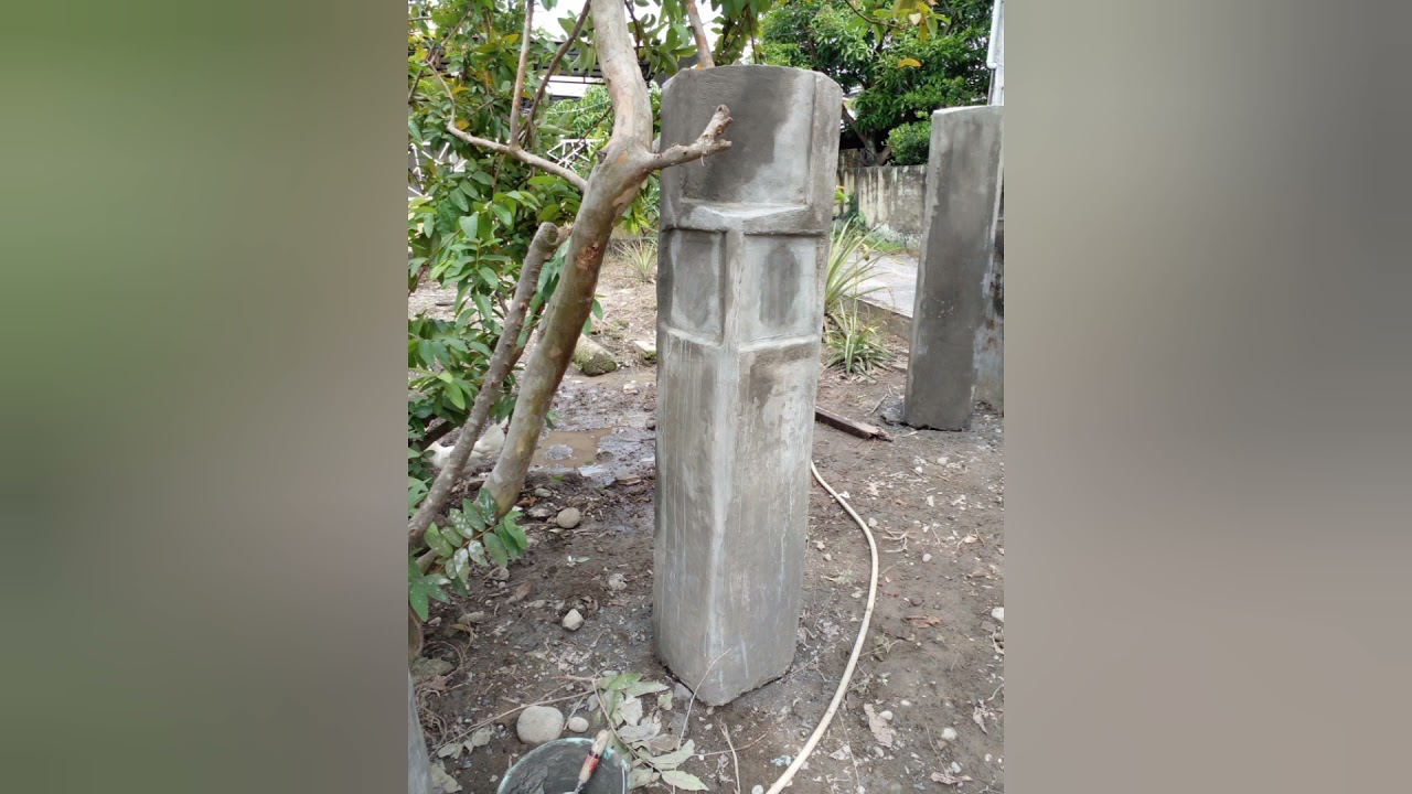 Terima Jasa Pembuatan Patok Kilometer - YouTube