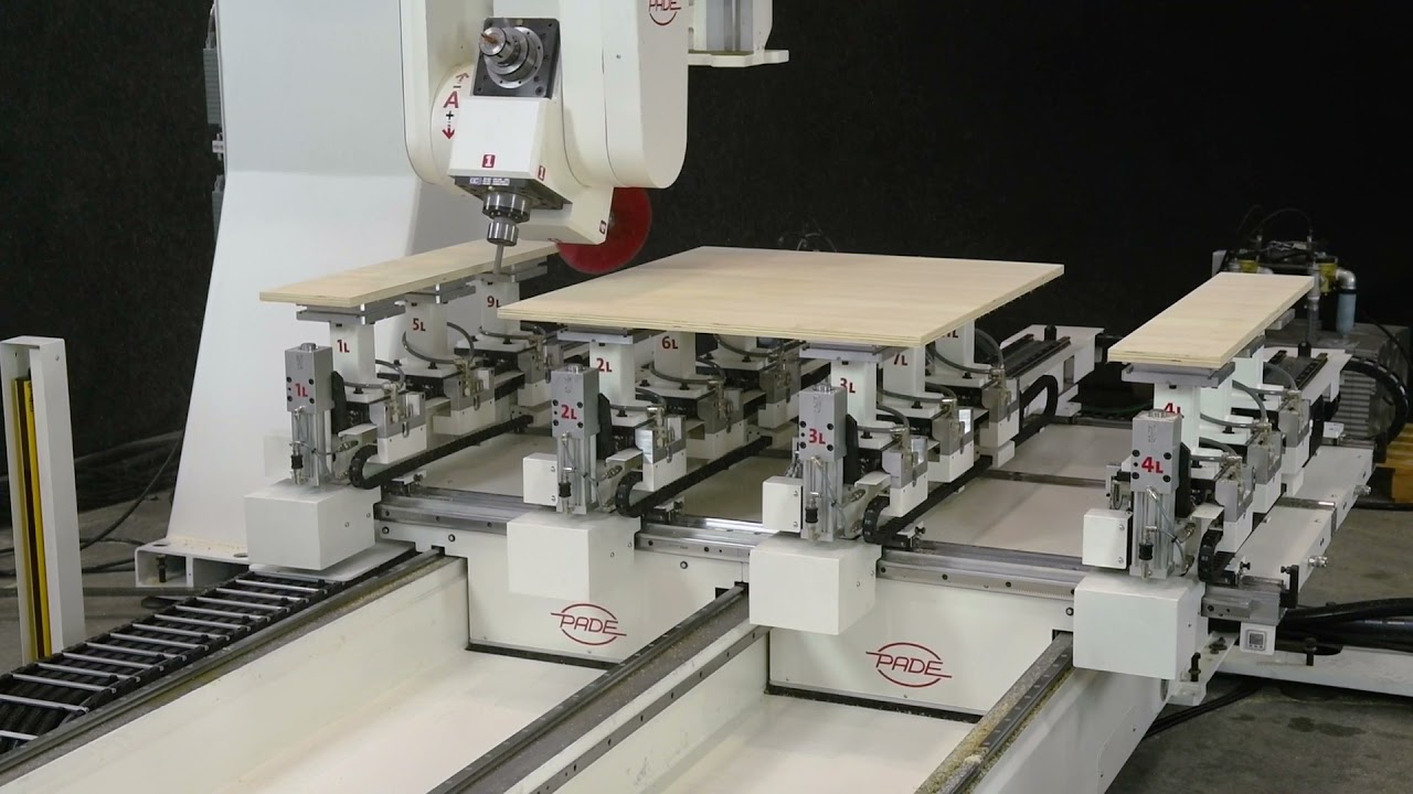 PADE QUICKSET - automatic positioning of traverses and pods - YouTube