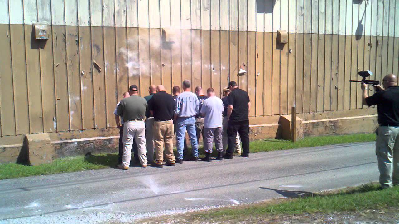 Pepperball training 4 - YouTube